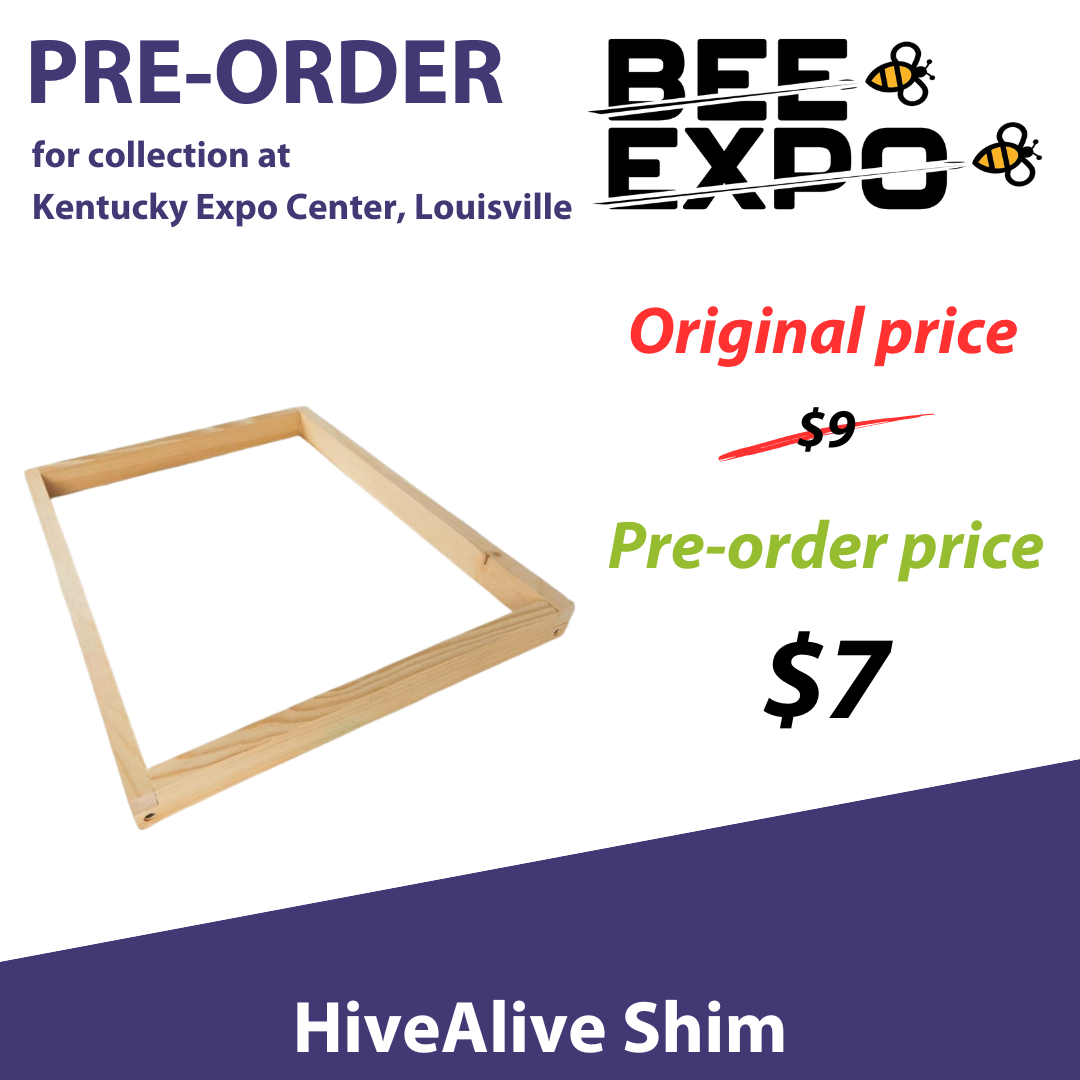 Feeding Shim (collection at Bee Expo only) – HiveAliveBees USA